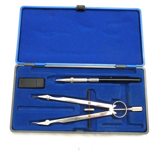 Fullerton | Art | Fullerton Drafting Set Drawing Tools Compass Henschel ...